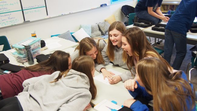 OCS students compete in class Olympics