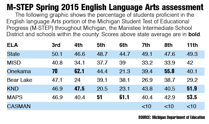 M-STEP results show local educators where help is needed