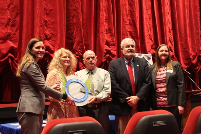 City celebrates RRC certification