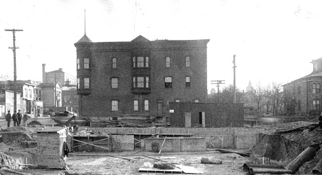 The city occupation of the Fowler Building begins