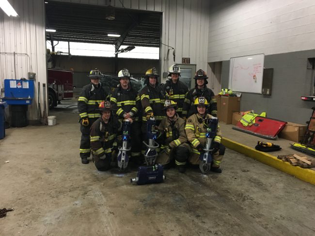 New extrication tools improve department's response time