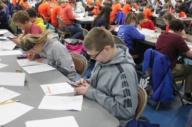 MATHCOUNTS competition draws 235 students to WSCC