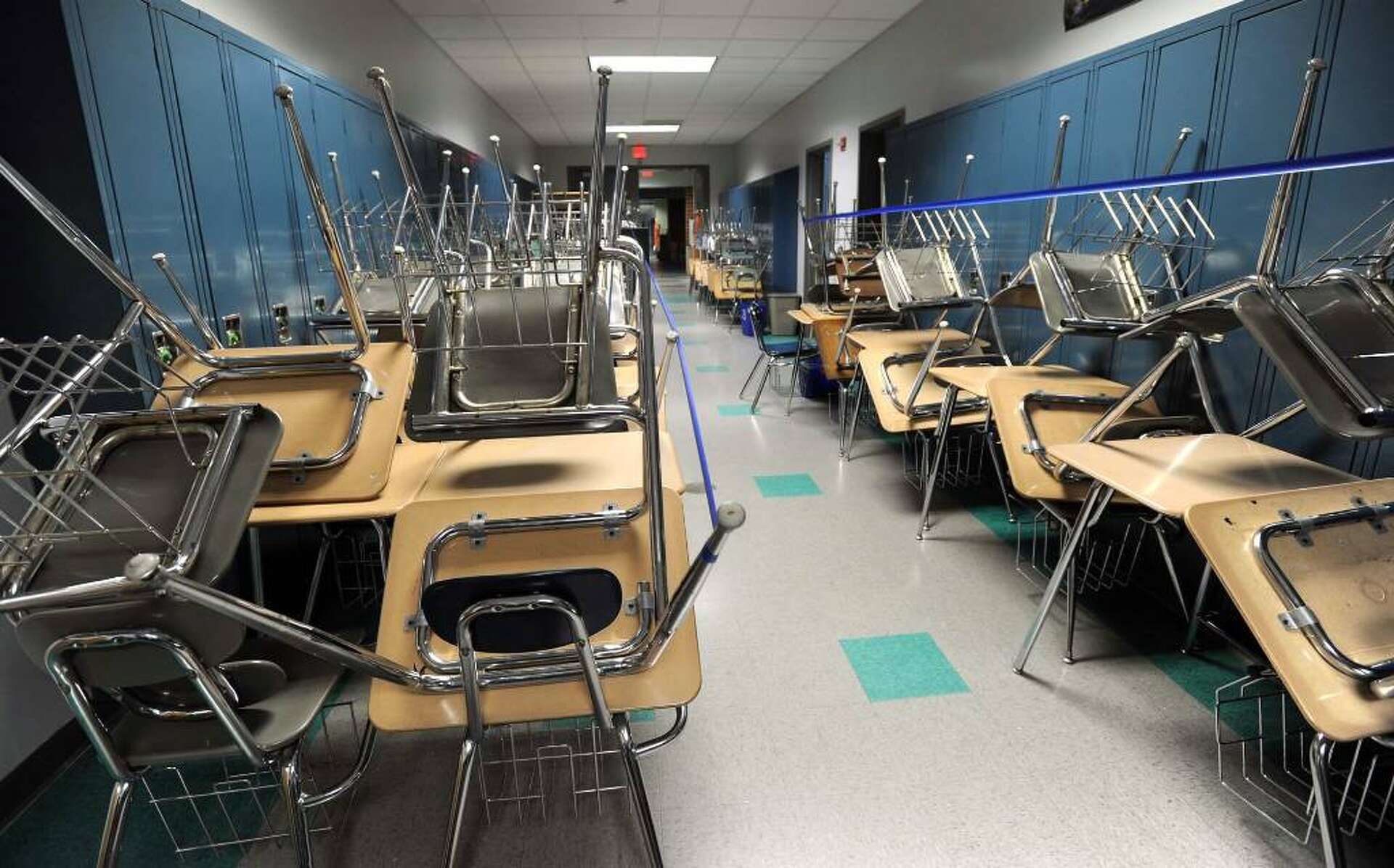 Custodians stay busy so schools sparkle on opening day