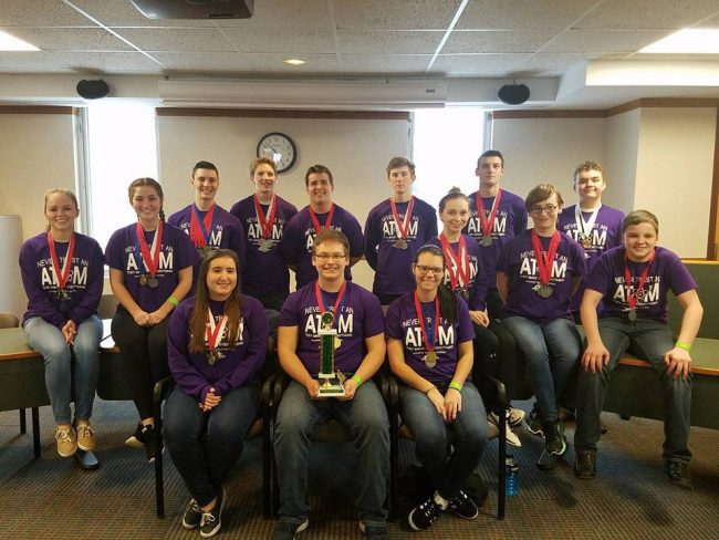 MCC junior and senior high Science Olympiad teams qualify for state