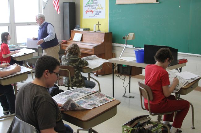 Newspapers in Education program gives teachers options