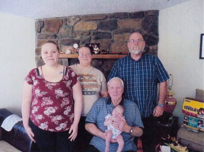 Family celebrates five generations