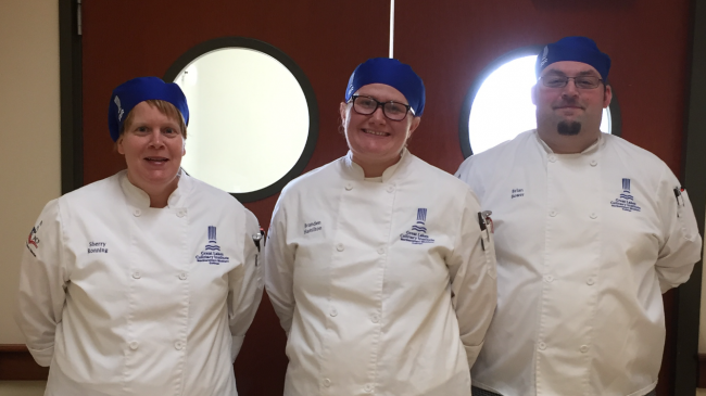 Working to become the next great chef