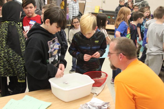 Elementary students take part in annual Science Olympiad competition