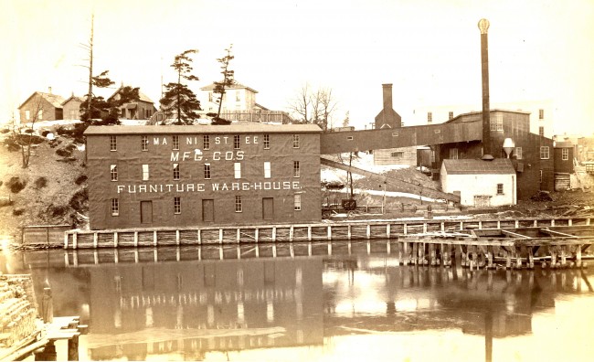 The beginnings of the Manistee Manufacturing Company