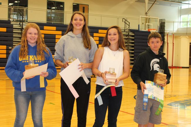Onekama students score well at MITES Fair