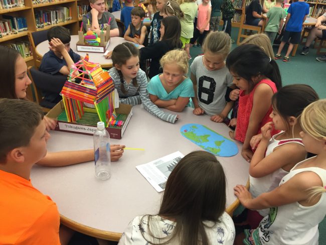 Onekama students create interactive history museum