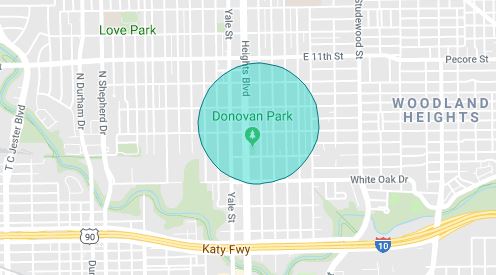 Cost of Airbnb rentals in Houston by neighborhood