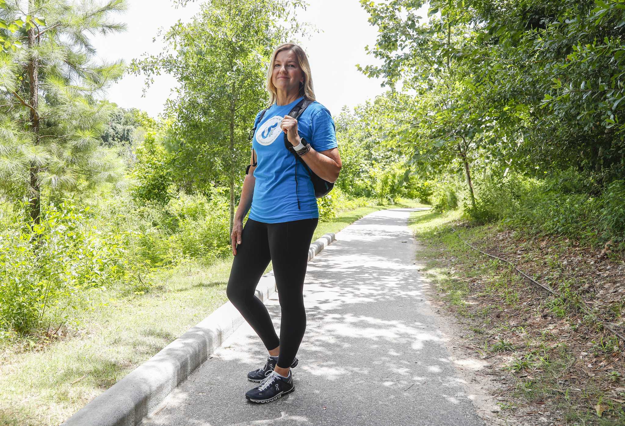 Laura Conely walked off her depression and opened a new door as life coach