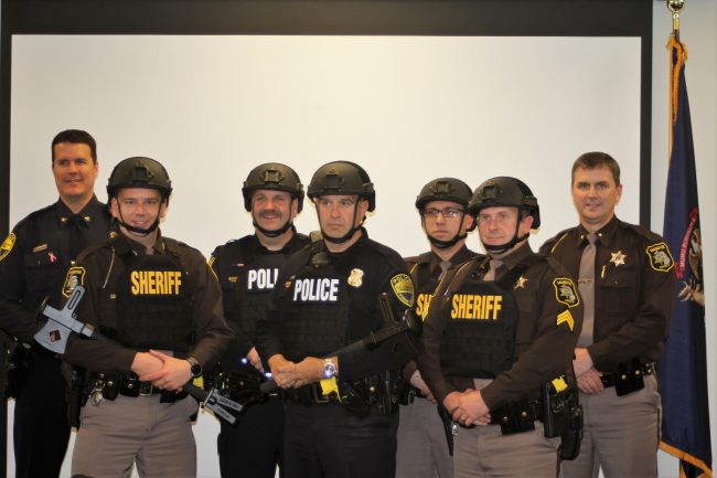 Protecting the public: Local law enforcement receives tactical equipment