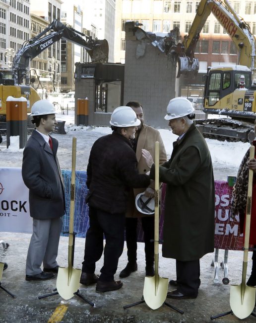 Detroit breaks ground on tallest tower, symbol of resurgence