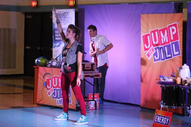 Jump with Jill program comes to Manistee County schools