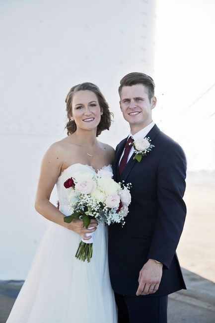 Potts, Elzinga take vows