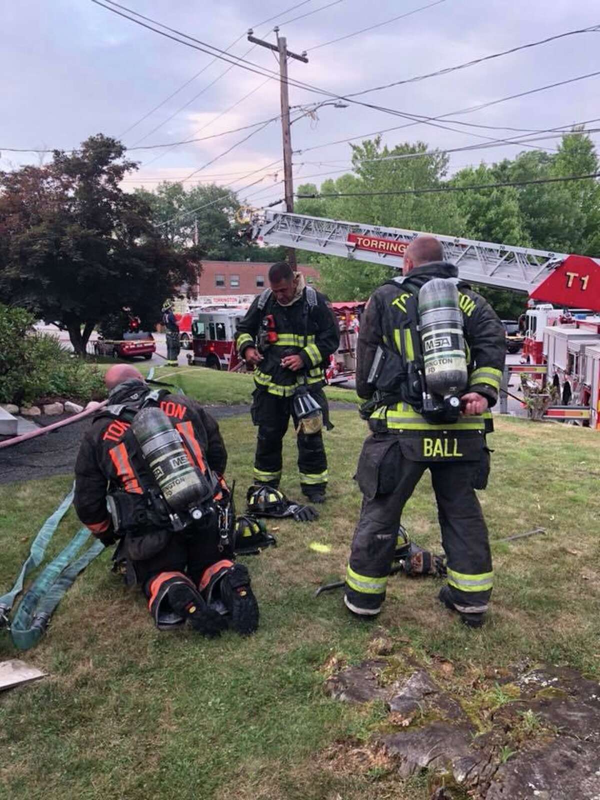 1 hurt in Torrington house fire