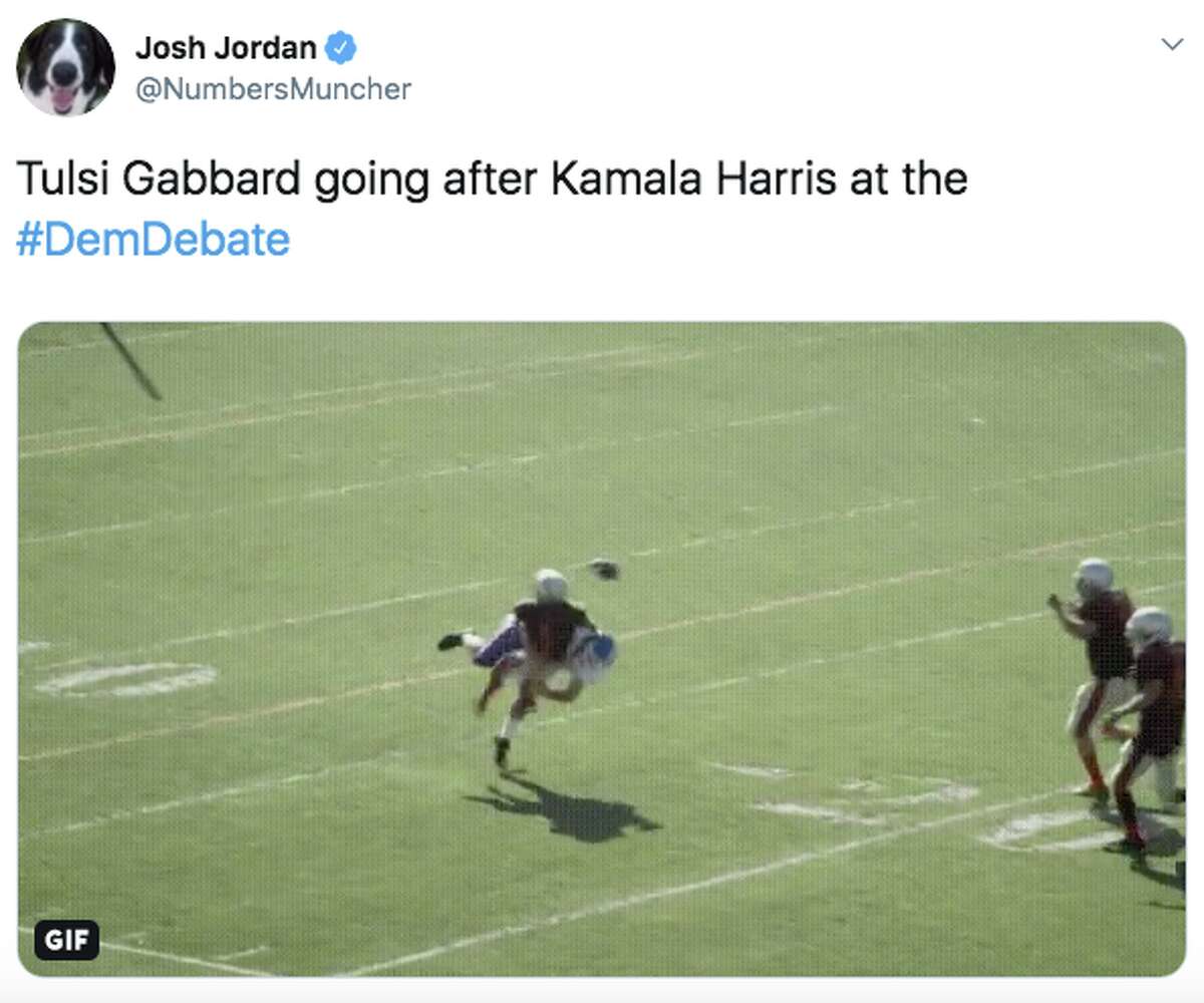Tulsi Gabbard's examination of Kamala Harris' record as a prosecutor ...