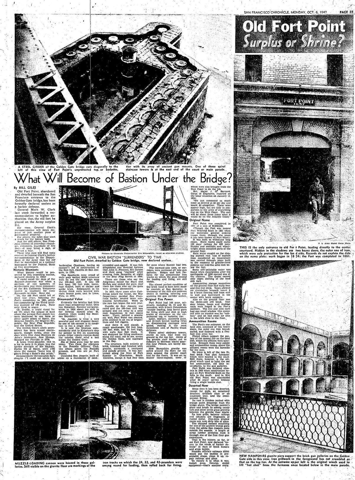 How Fort Point, protector of SF, was saved at foot of Golden Gate Bridge