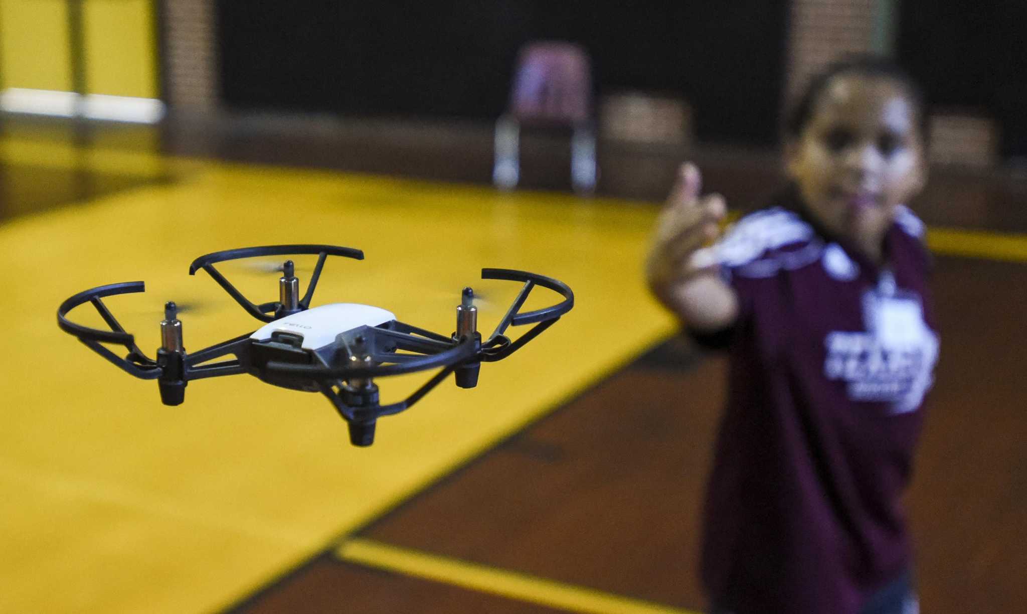 Photos: BISD students learn to fly drones
