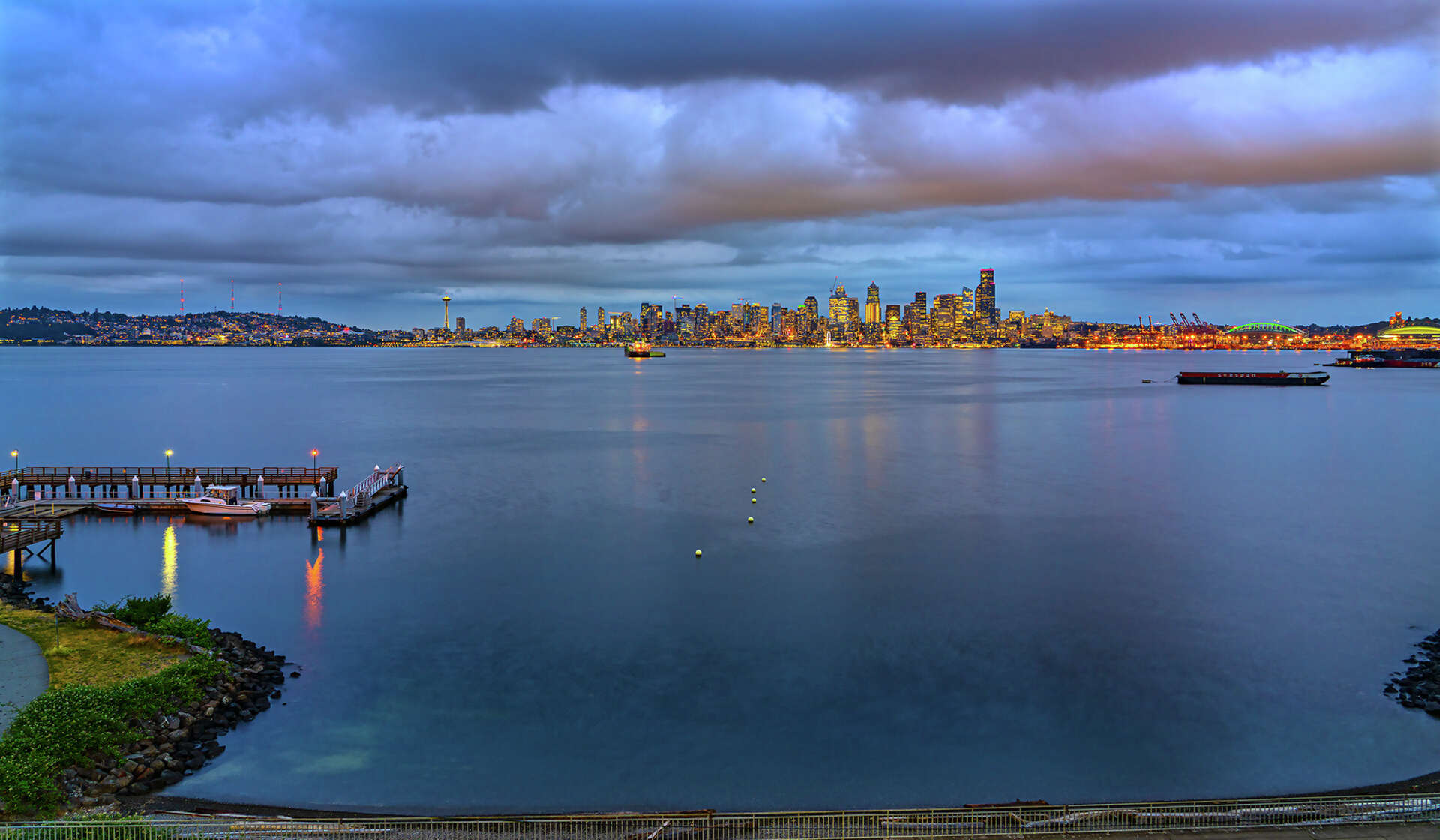 Waterfront Alki Beach condo offers $3.295M view