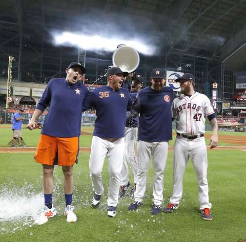 Astros pitchers toss combined no-hitter against Mariners
