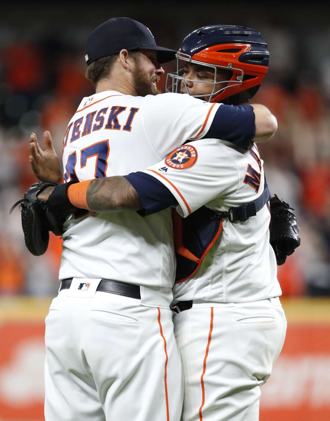 Astros pitchers toss combined no-hitter against Mariners