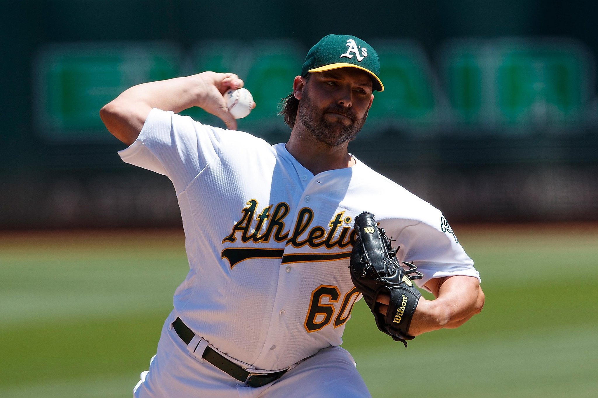 A’s beat Cardinals behind newcomers Tanner Roark, Dustin Garneau