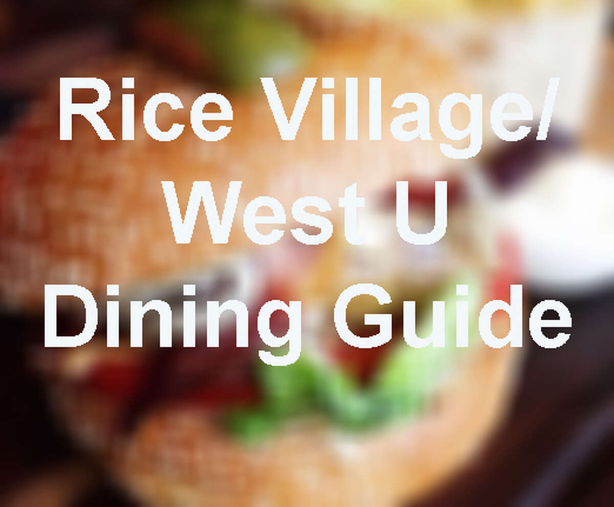 Where to eat and drink in West University/Rice Village, including two ...