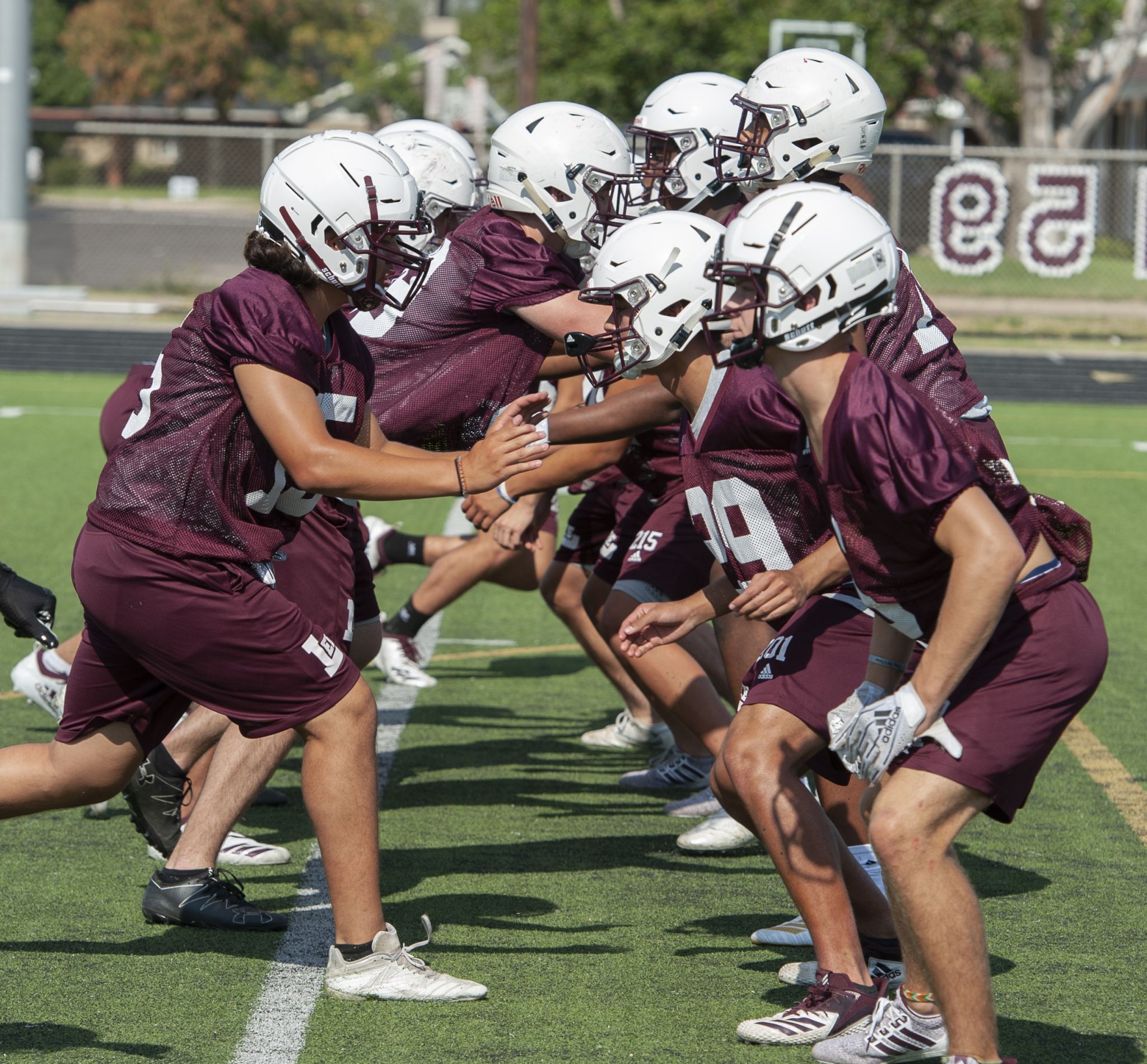 PHOTOS: Lee football's first day of practice.
