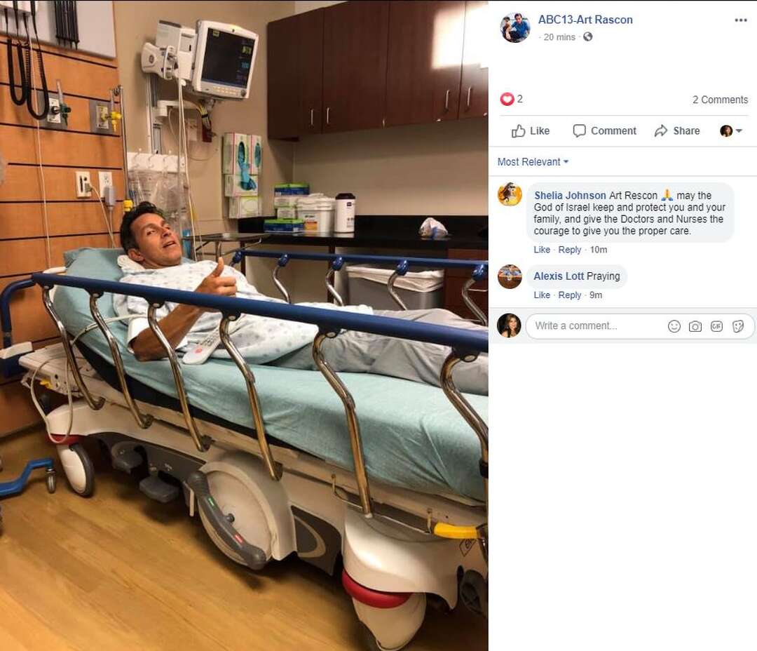 ABC13 anchor Art Rascon released from hospital after being treated for ...