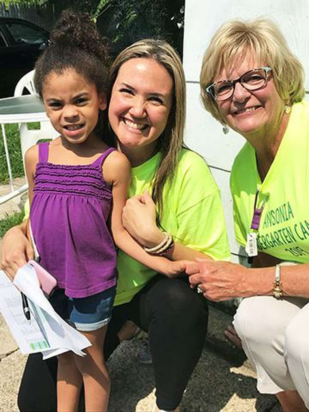 Ansonia educators reach out to welcome incoming kindergartners
