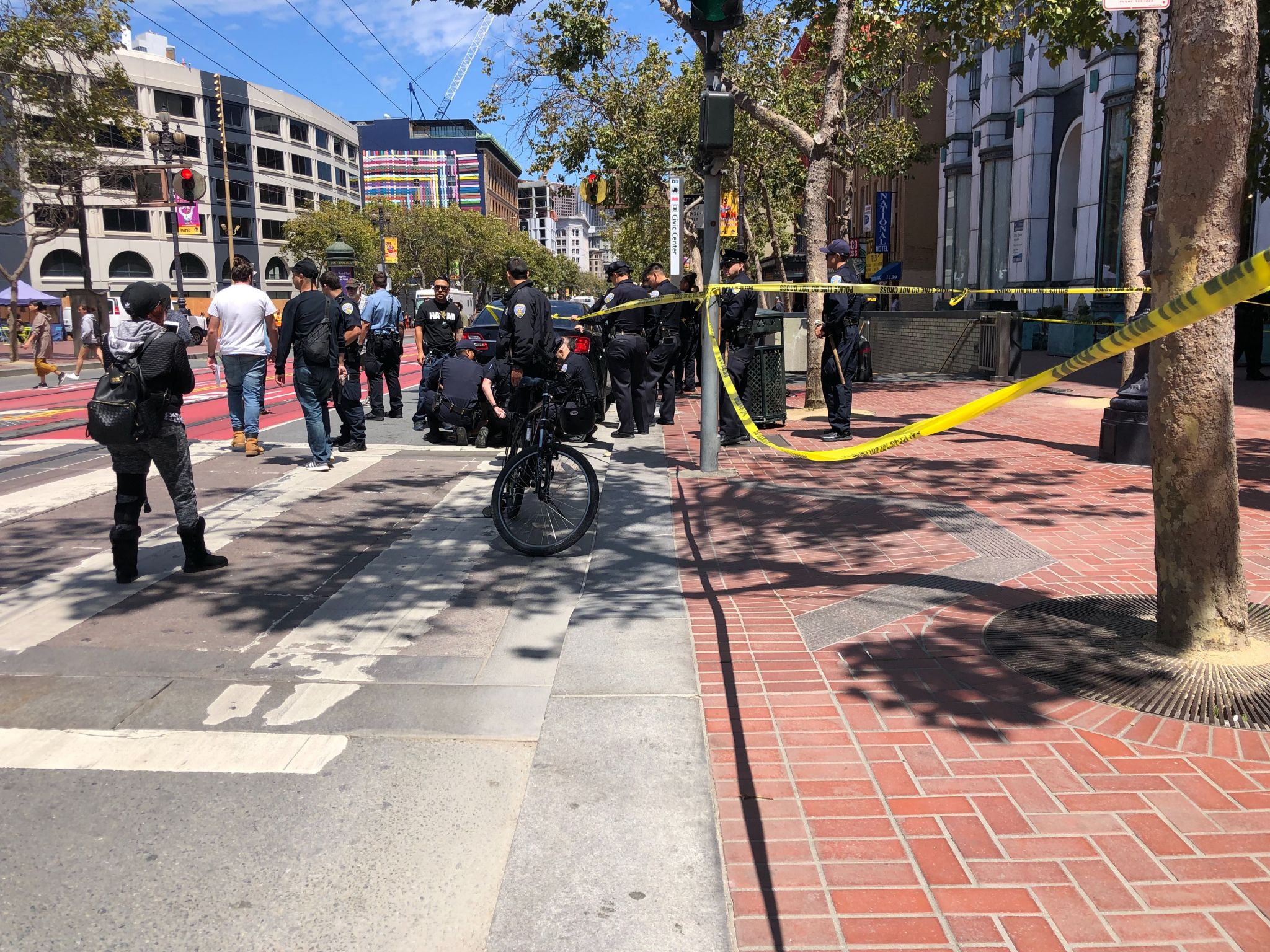 Dog owner's sister disputes BART's account of shooting