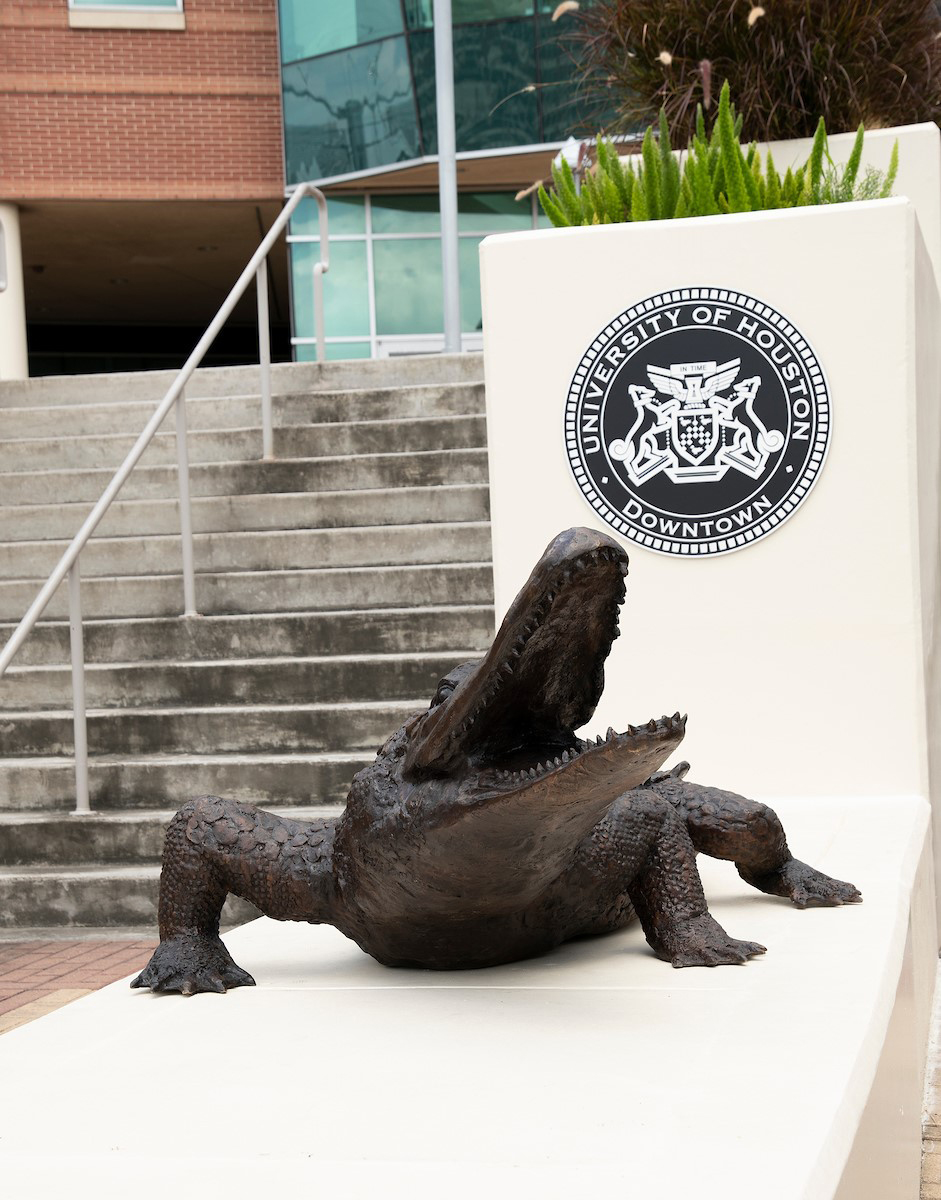 'Allen the alligator' finds new perch at UH Downtown campus