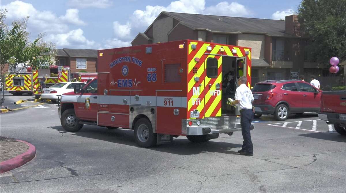 Man rescued by Houston Fire Department