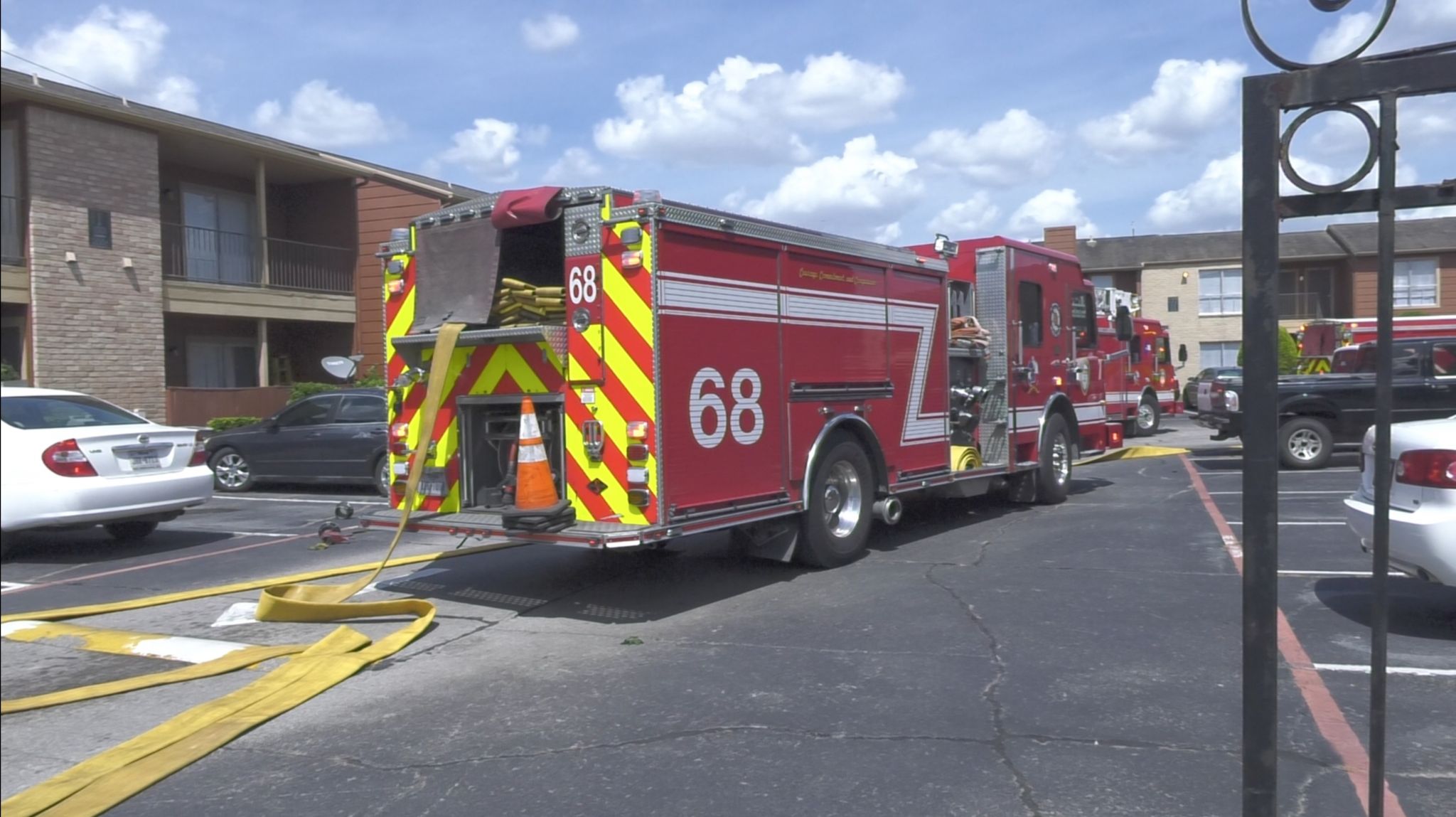 Man rescued by Houston Fire Department
