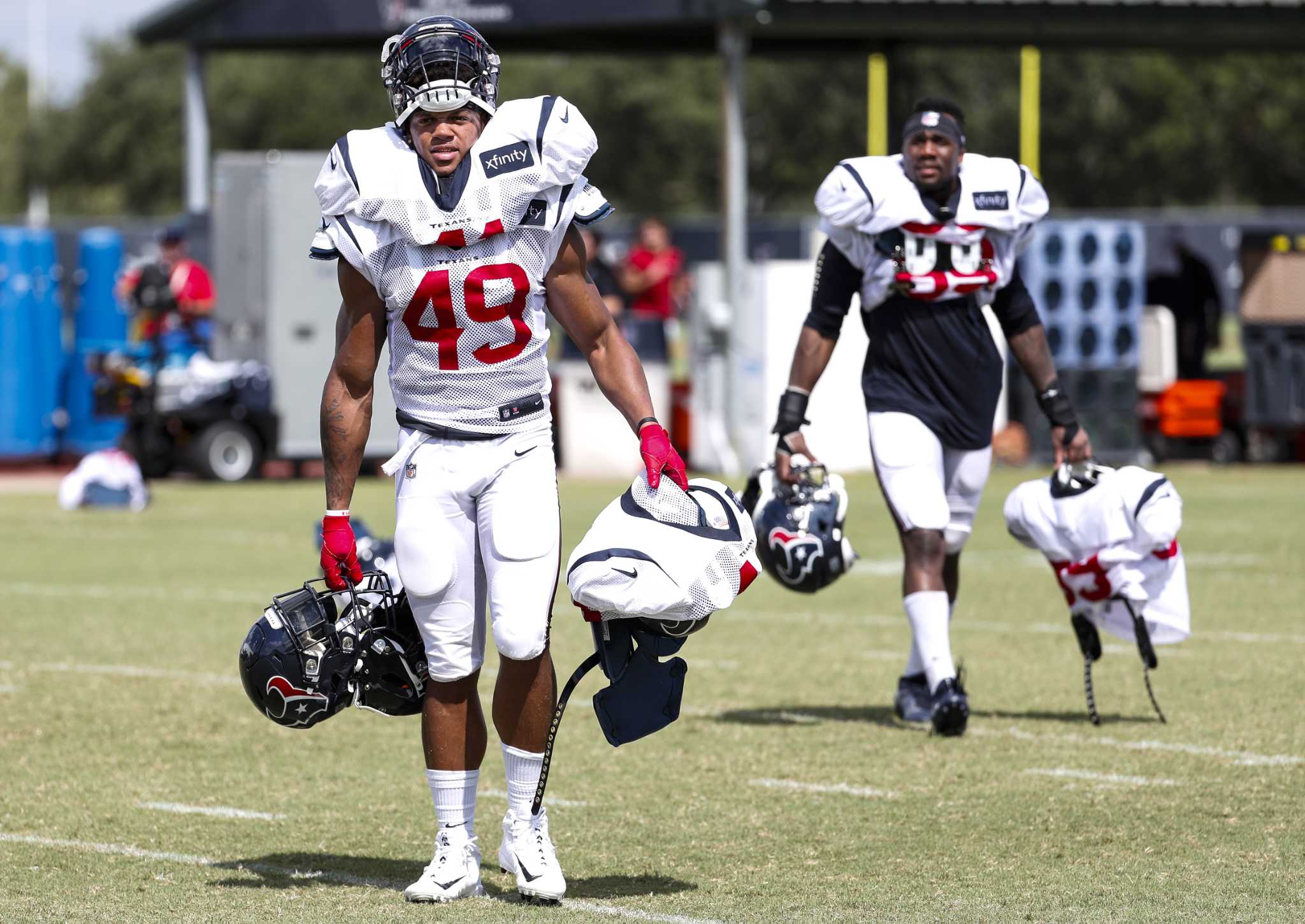 Texans impressed with rookie linebacker Jamal Davis