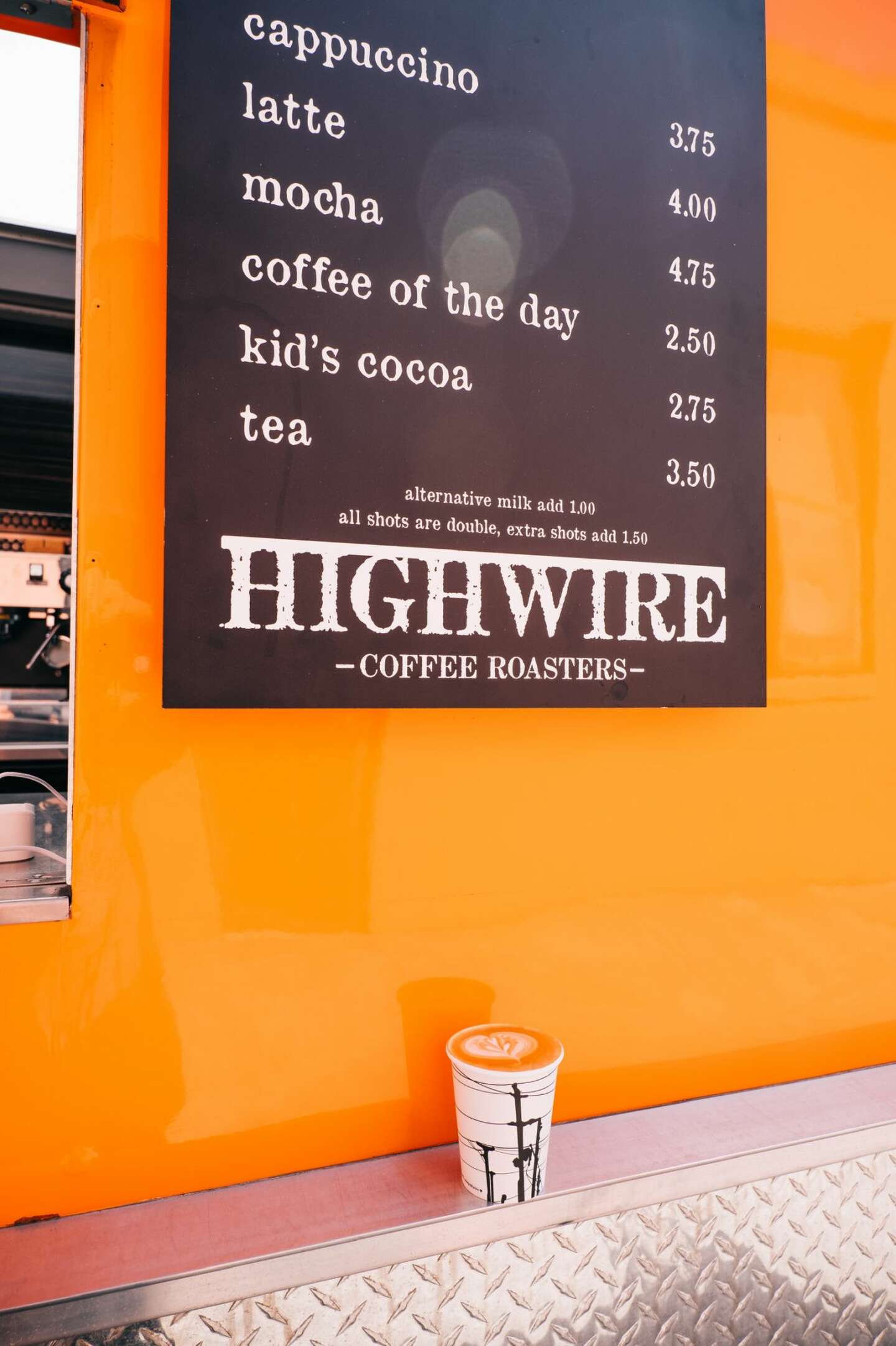 Highwire Coffee converts '80s Chronicle delivery truck into coffee on ...