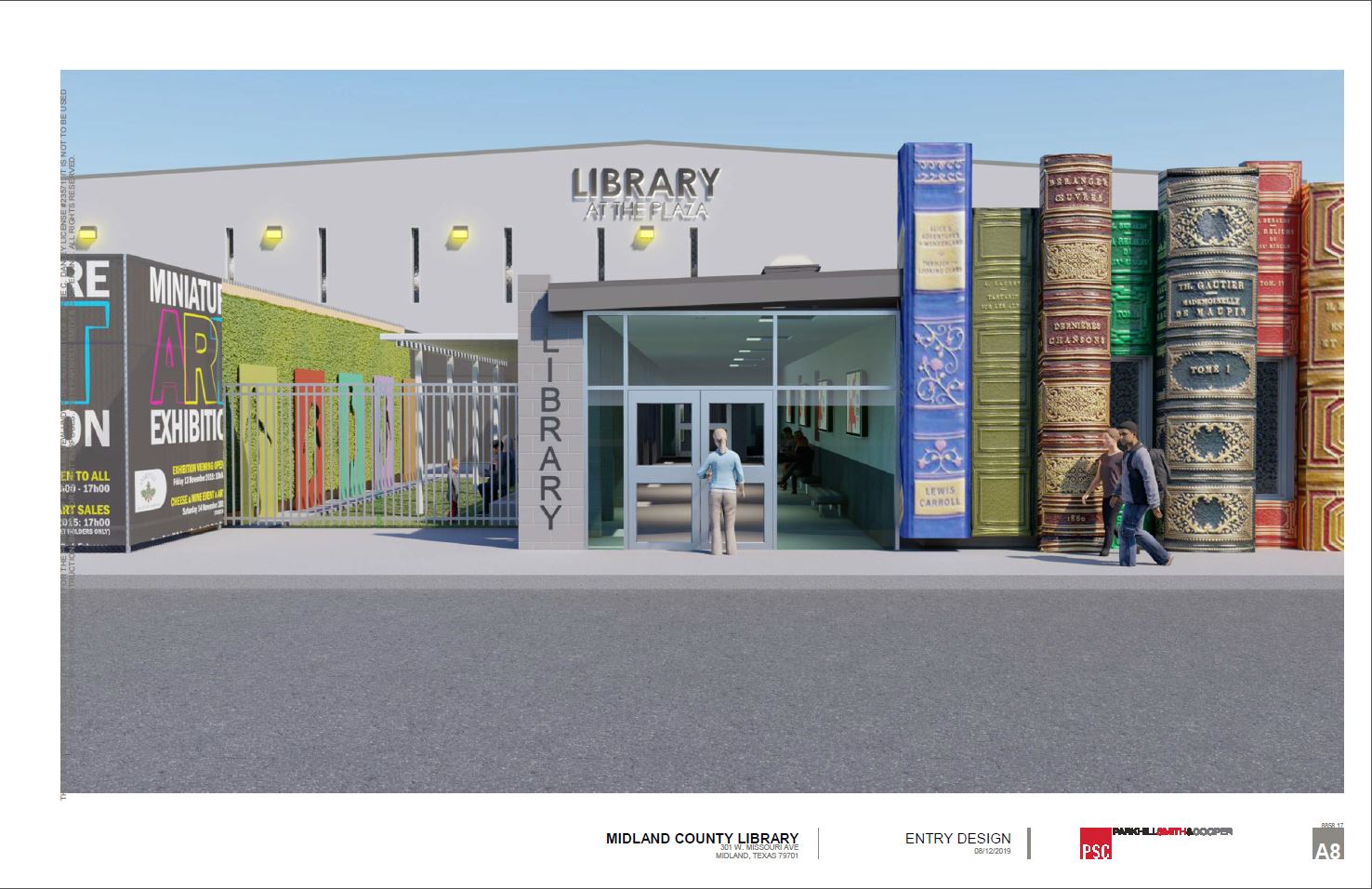County approves $700,000 for downtown library entrance