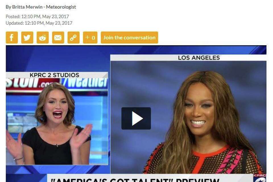 20 things you don't know about me: KPRC's Britta Merwin