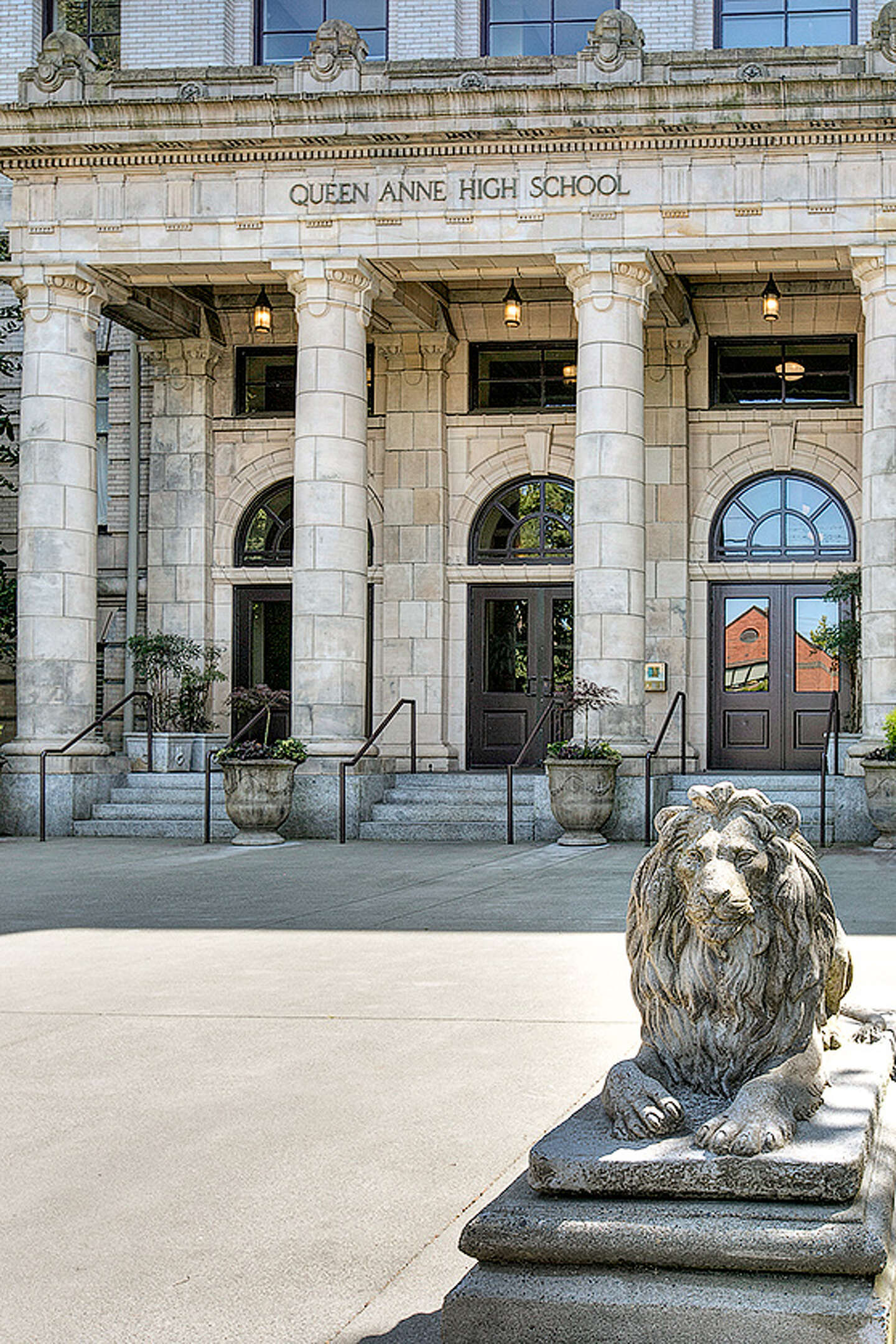 Historic Queen Anne condo in converted high school is $545K