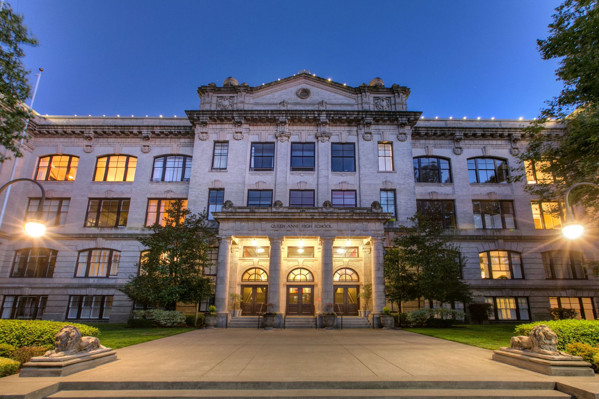 Historic Queen Anne condo in converted high school is $545K