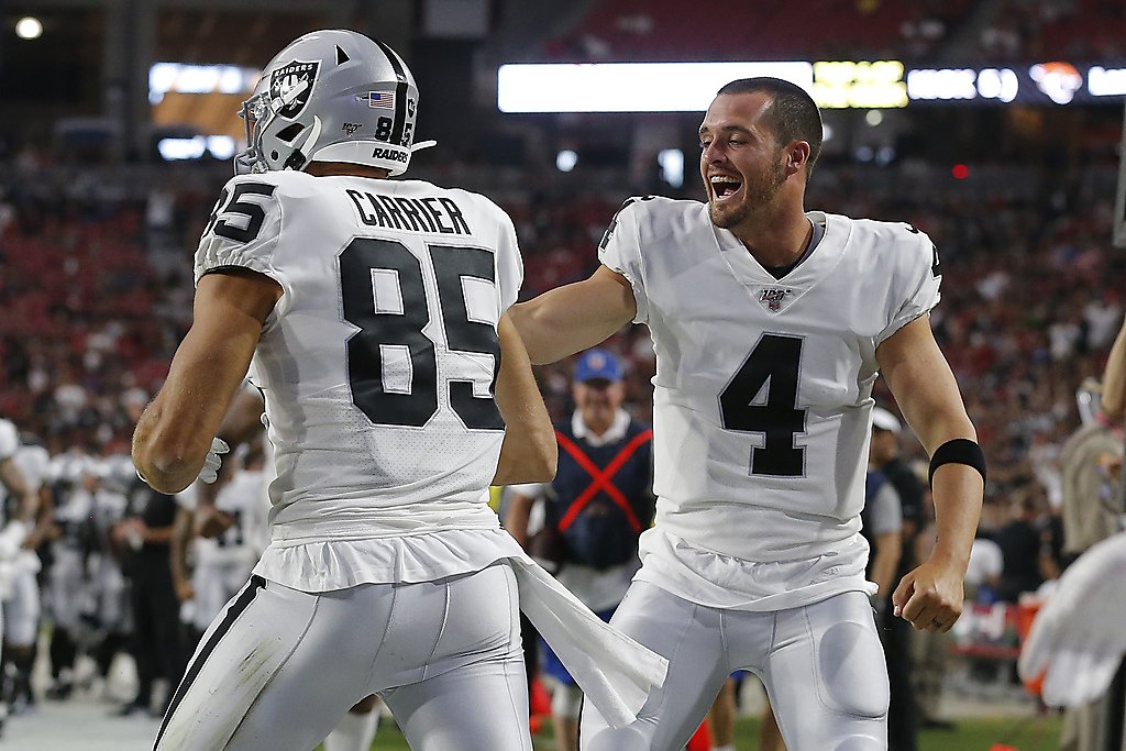 Raiders’ starters sharp in 33-26 preseason win at Arizona
