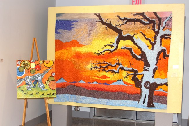 Oliver Art Center shows off local works