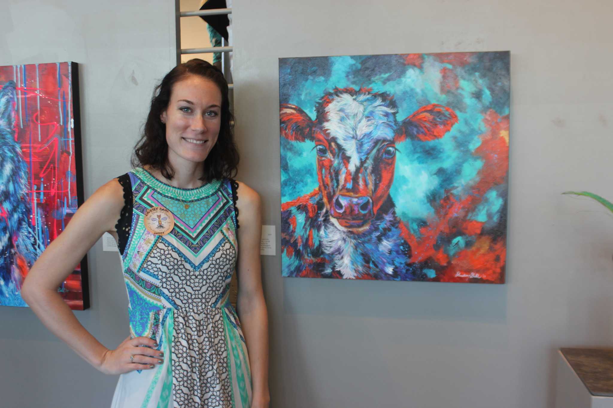 Latest exhibit draws large crowds to Oliver Art Center