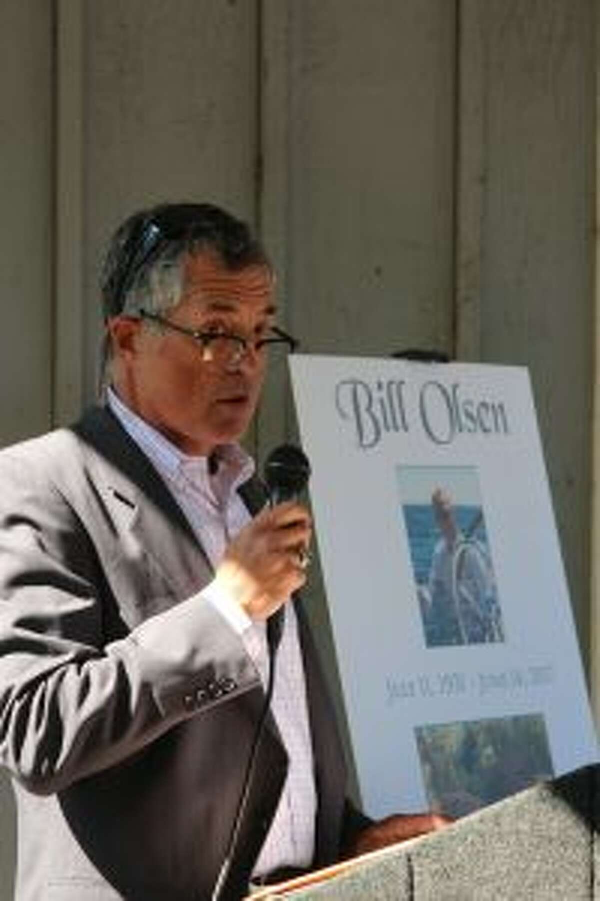 William Olsen remembered at trailhead memorial