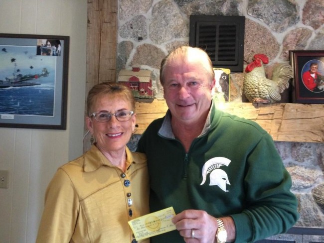 Benzie Spartans receive generous donation from Terry Herban Trust