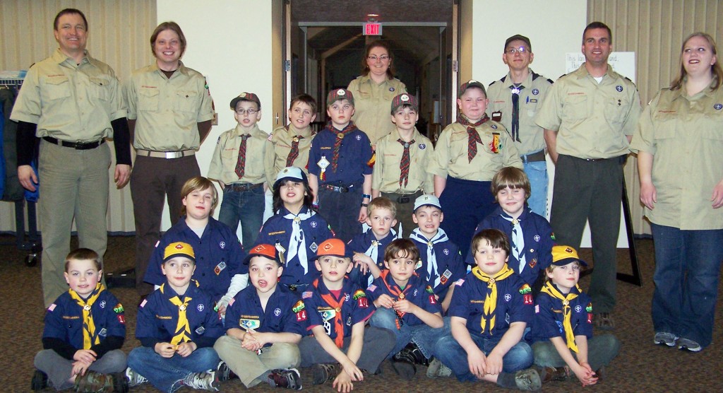 Cub Scouts keep busy with numerous projects