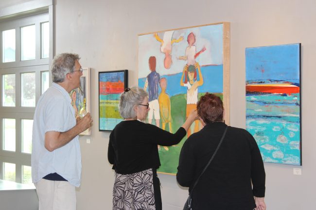 Oliver Art Center opens multi-media exhibit featuring trio of artists